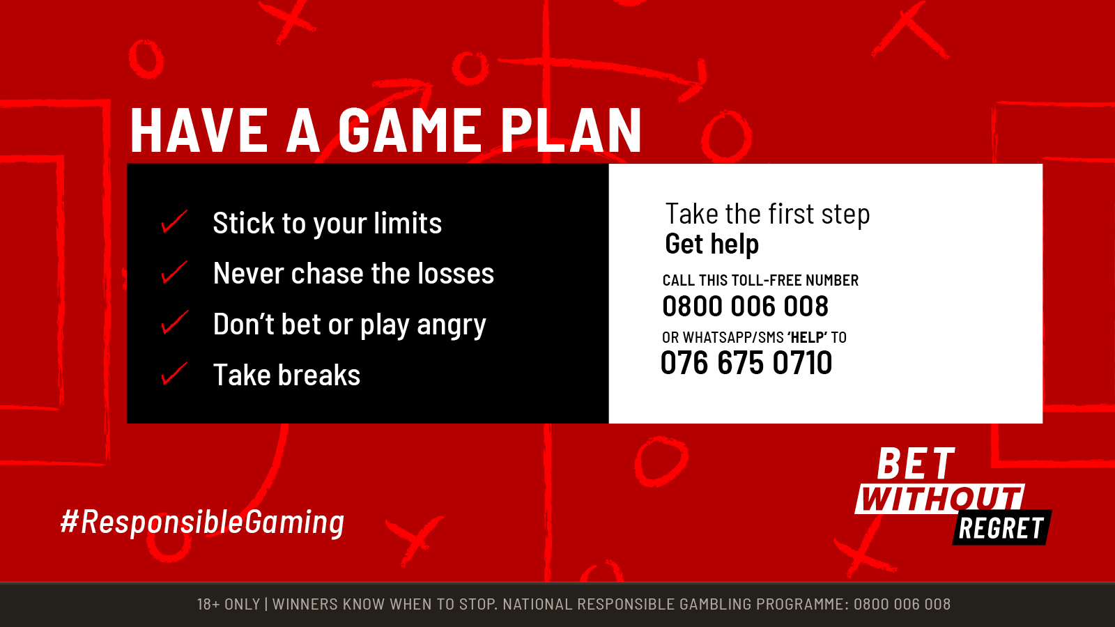 RESPONSIBLE GAMING - Bet With Supabets